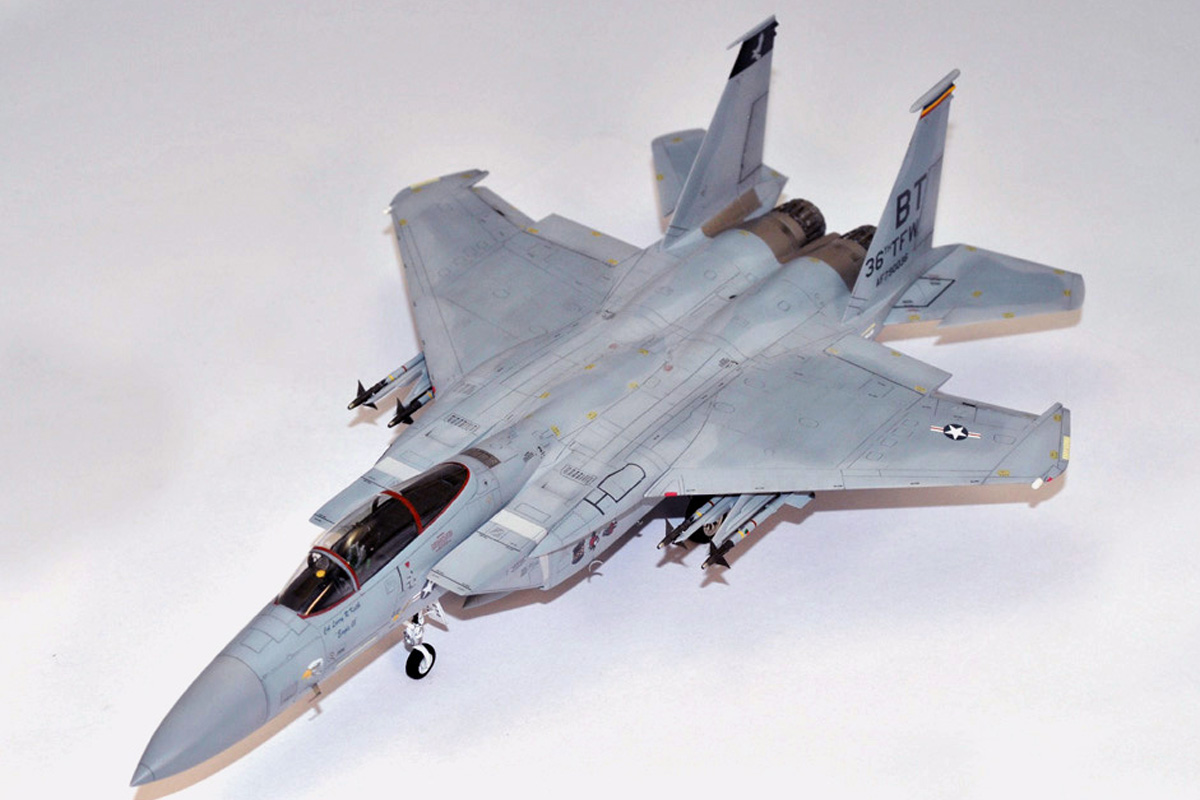 1/72 Hasegawa F-15C from Bitsburg Air Base (Germany, 1984) - Ready for Inspection - Aircraft ...