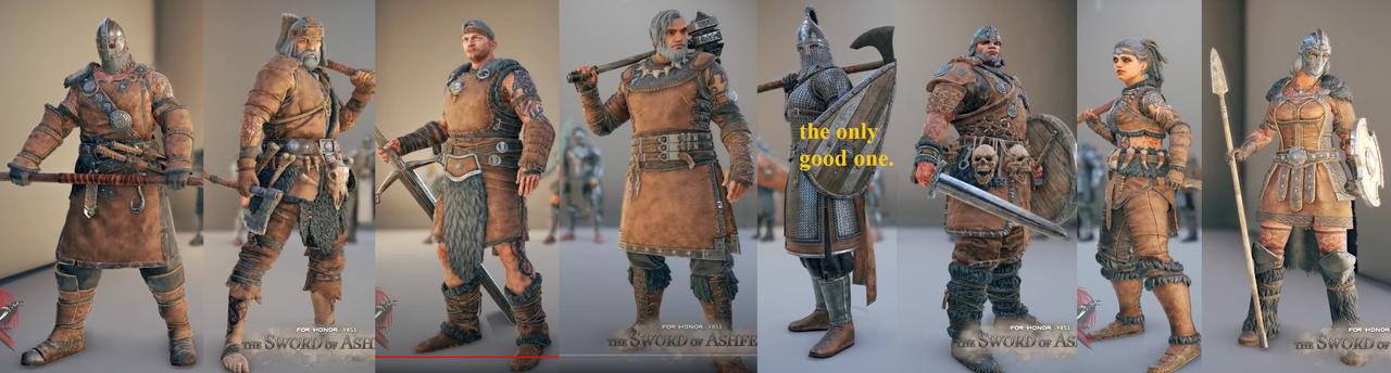 the amazingly clean Knight armor reskins coming next week :) Vikings ...