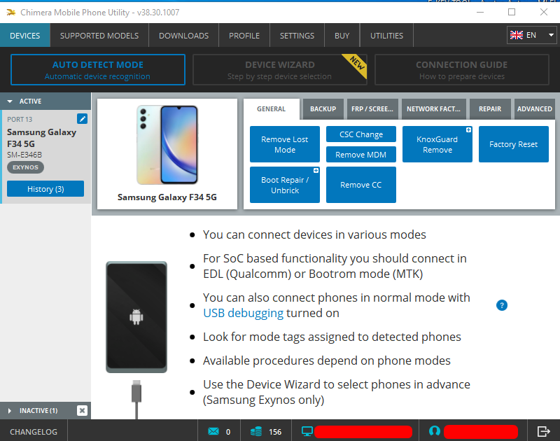 Galaxy F34 5G SM-E346B FRP REMOVE DONE WITH EUB MODE - GSM-Forum