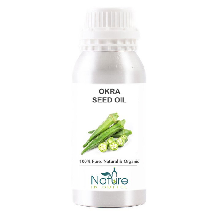Okra Seed Oil Organic - Abelmoschus Esculentus Seed Oil