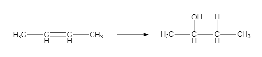 Draw the product of the complete hydrogenation of ethyne. | Quizlet