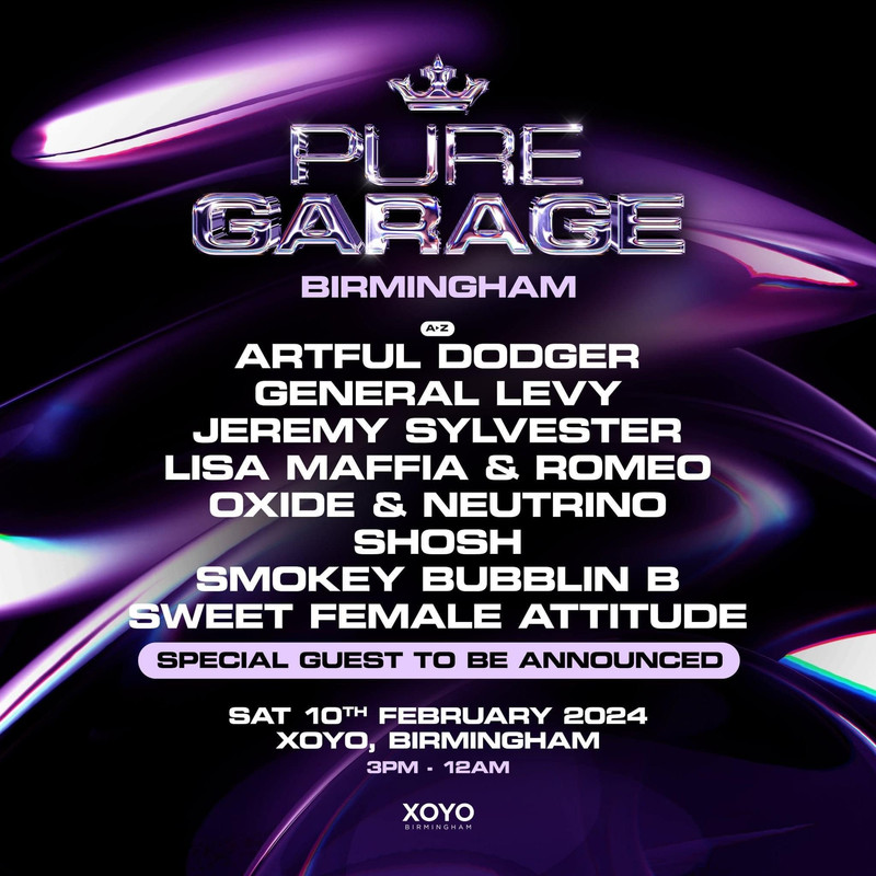 PURE Garage brings stacked UKG lineup to Birmingham | Skiddle