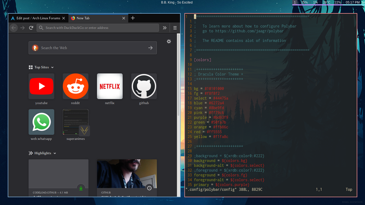 Can't show Icons on Polybar / Newbie Corner / Arch Linux Forums