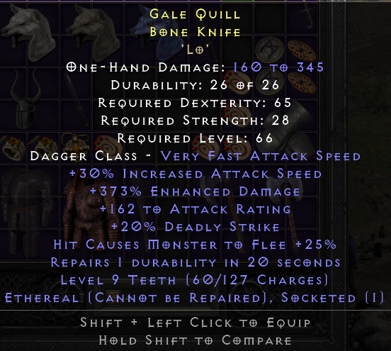 Cheap Fury Druid Erep Daggers - Topic - d2jsp