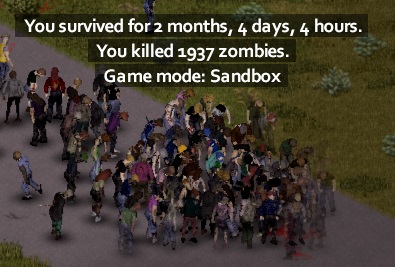 What is your highest kill count? : r/projectzomboid