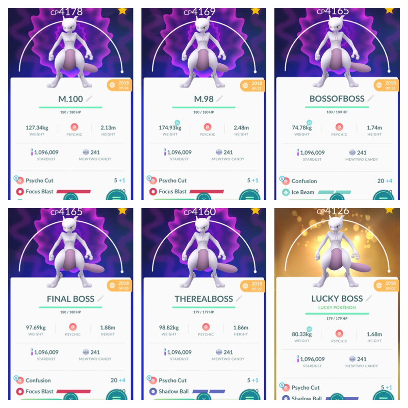 Sold - LEVEL 40-6X MEWTWO 100IV-12 LEGEND MAX CP- CHANGE NAME-DUST 1. ...