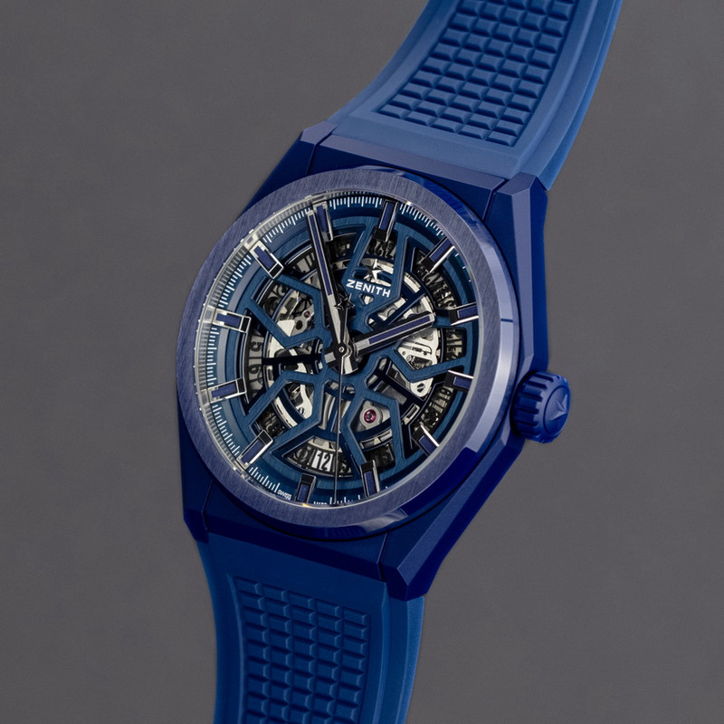 Продаден - Zenith Defy Classic Blue Ceramic Skeleton - Българският ...
