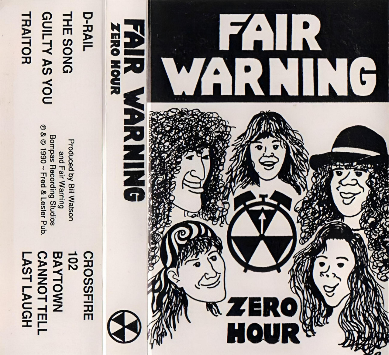 Fair Warning (US) - Zero Hour [Demo] (1990) • Heavy Metal Rarities Forum