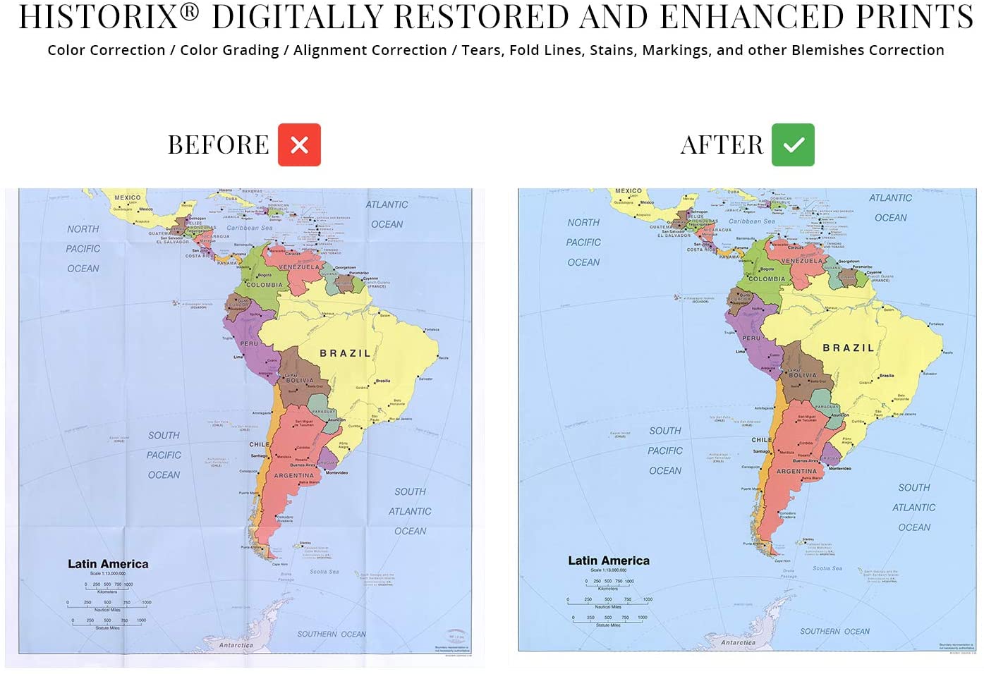 2006 Map of Latin America Poster - Latin America Wall Art Decor Print ...