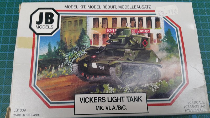 Vickers VIA Light Tank +++Finished. - Work in Progress - Armour ...