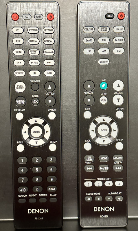 Denon remotes only control their product | Steve Hoffman Music Forums