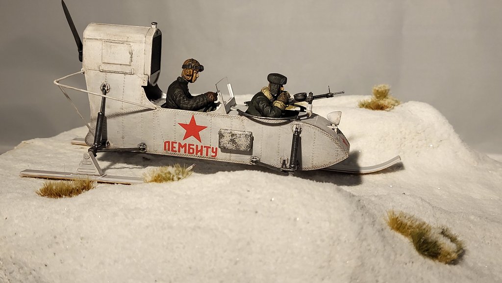 Trumpeter Soviet Aerosan RF-8/GAZ-98 1/35 - The Unofficial Airfix ...