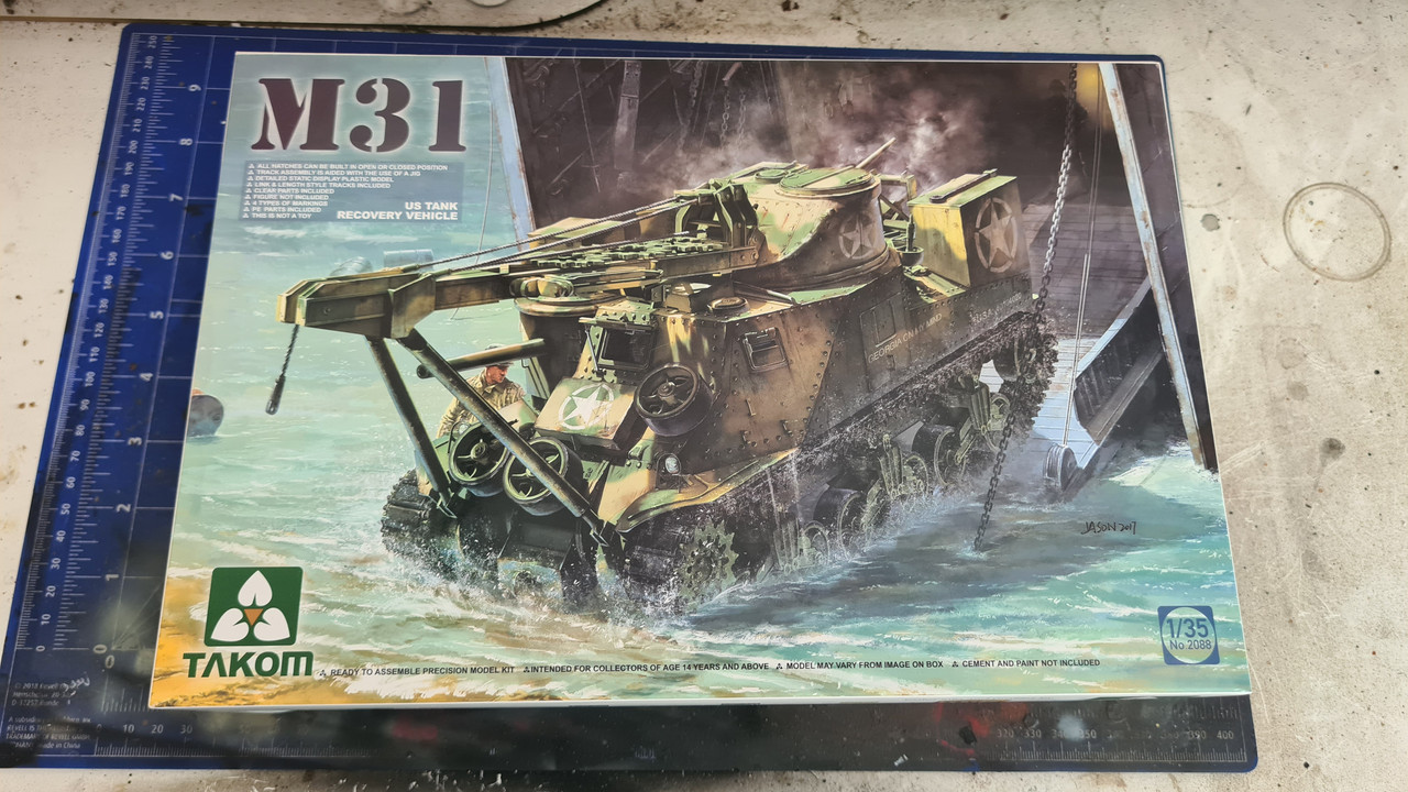 M31 US Recovery tank from Takom *finished* - Work in Progress - Armour ...