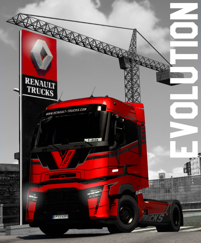 Skins for Renault T by STEVOLVO - SCS Software