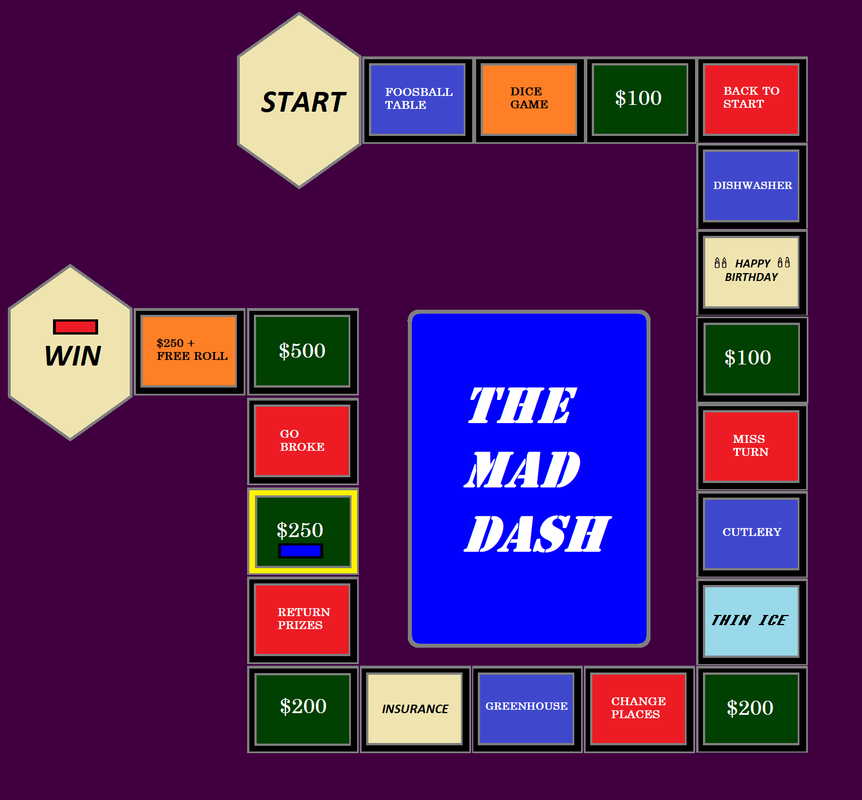 The Mad Dash Season One Board One — Postimages