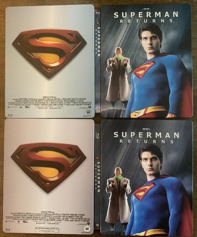 Superman 5-Film Collection 1978-1987 4K Steelbook Collection (Amazon ...