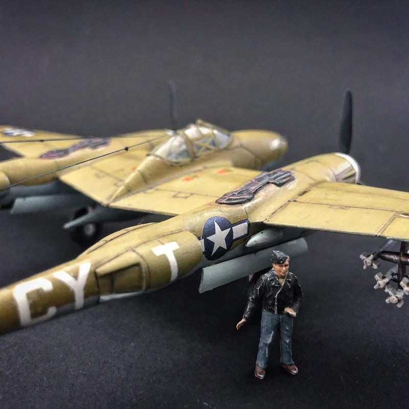 Matchbox 1/72 P38 Lightning - Ready for Inspection - Aircraft ...