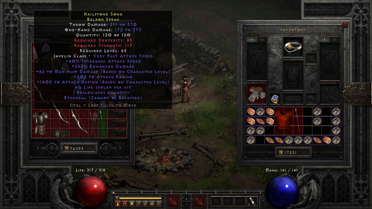 Erep 40ias 25x Ed Fools Balrog Spear - Topic - d2jsp
