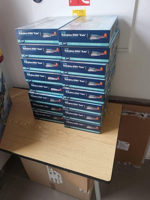 1/32 - Nakajima B5N "Kate" resin kit with some injected parts by ...