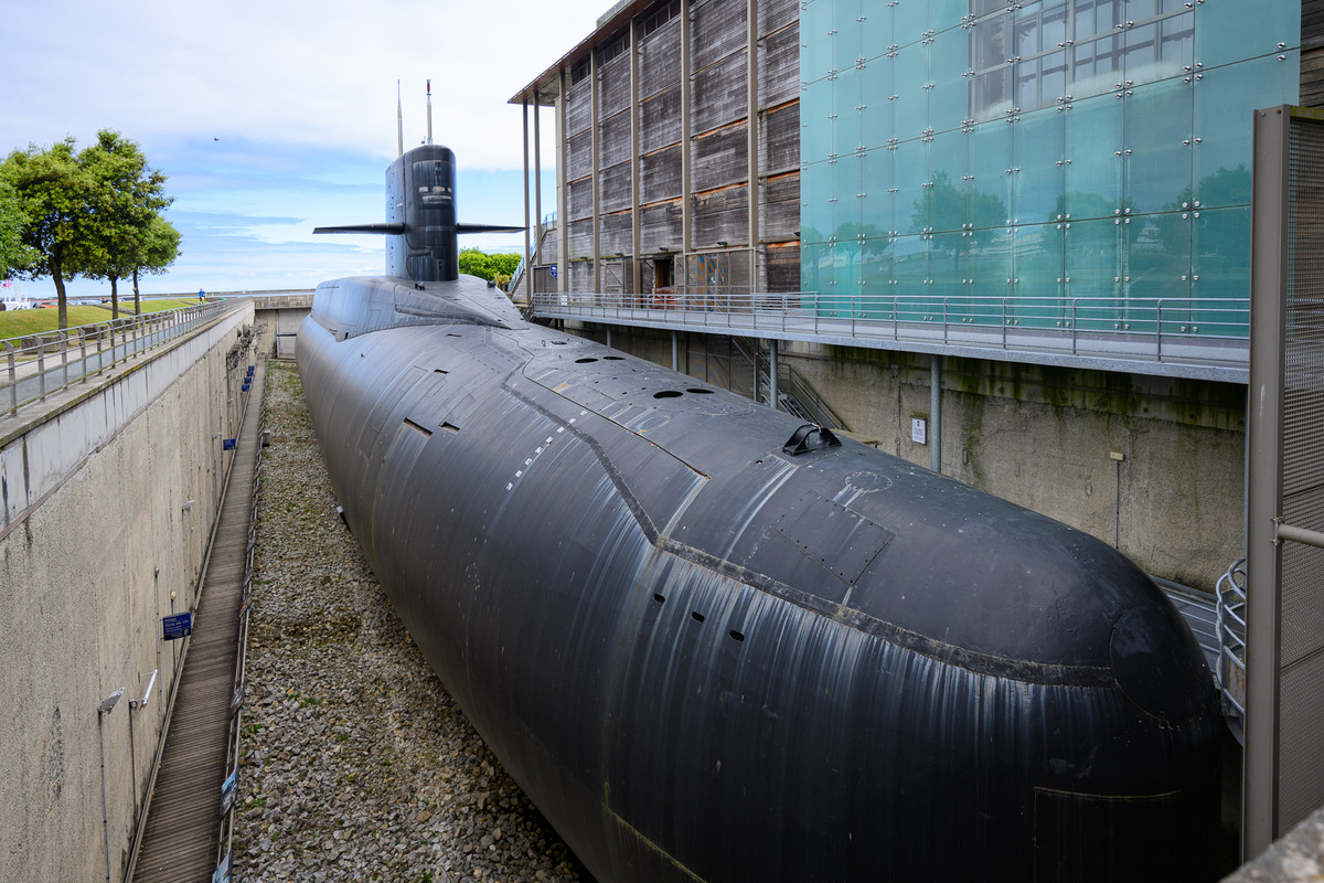 Le Redoutable a Cherbourg