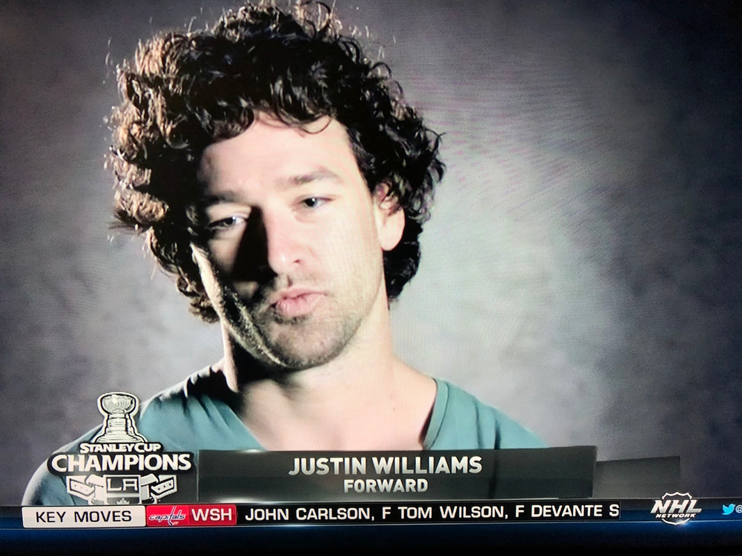 Justin Williams: "I never really openly rooted for another team as much ...