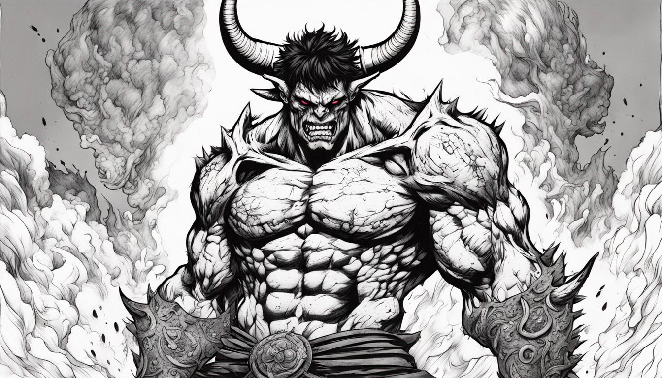 manga inked minotaur style berserk by oujimishima dhklrnf — Postimages
