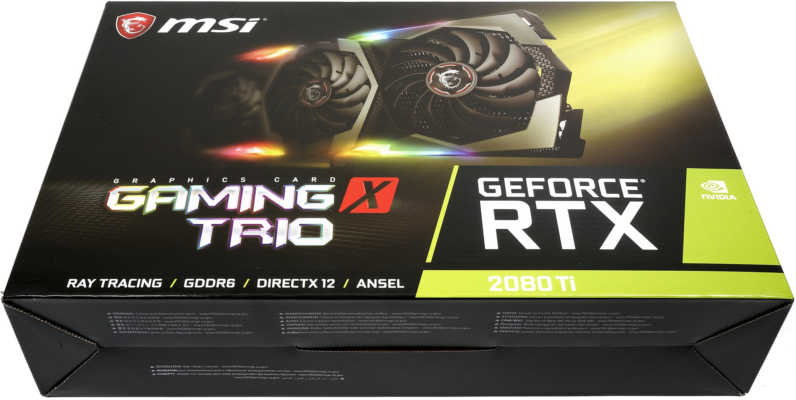 msi rtx 2080 ti gaming x trio box — Postimages