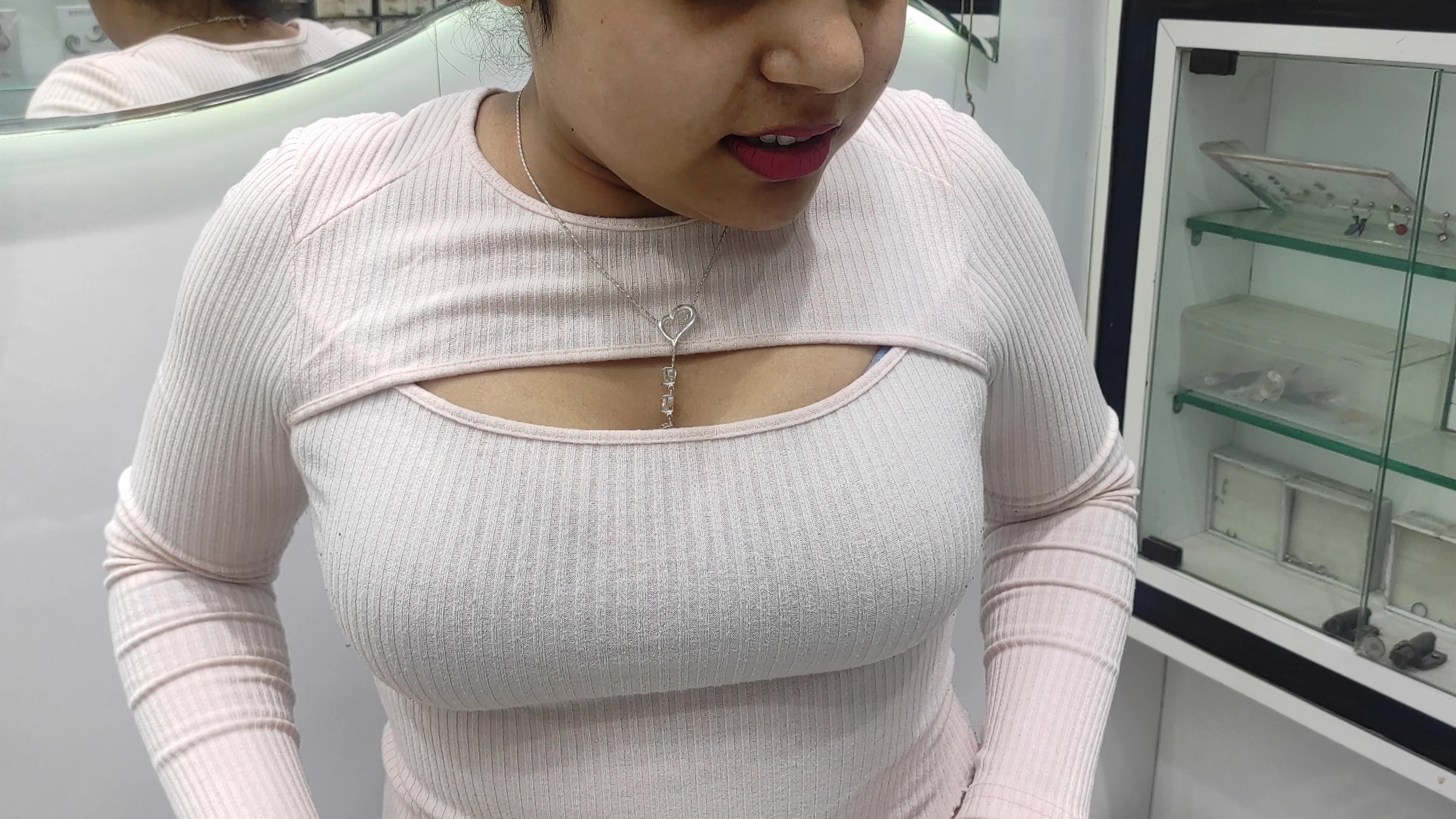 cute busty girl deep navel piercing in white t shirt mp4 snapshot 01 48 998 — Postimages