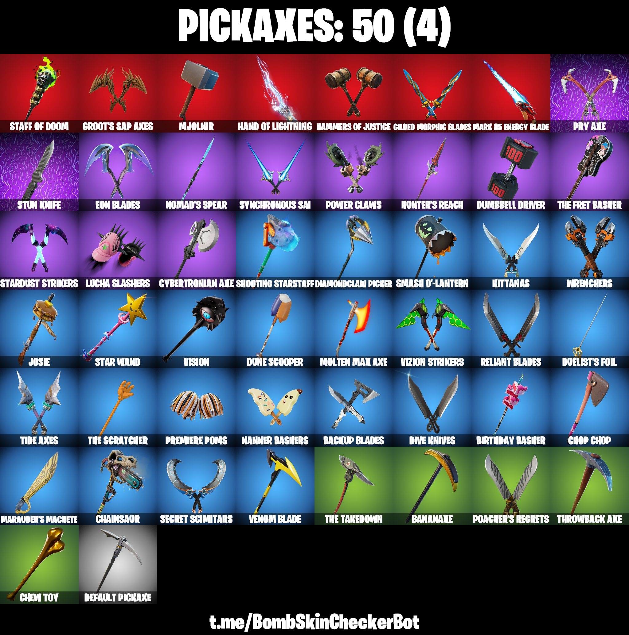 Pickaxes — Postimages