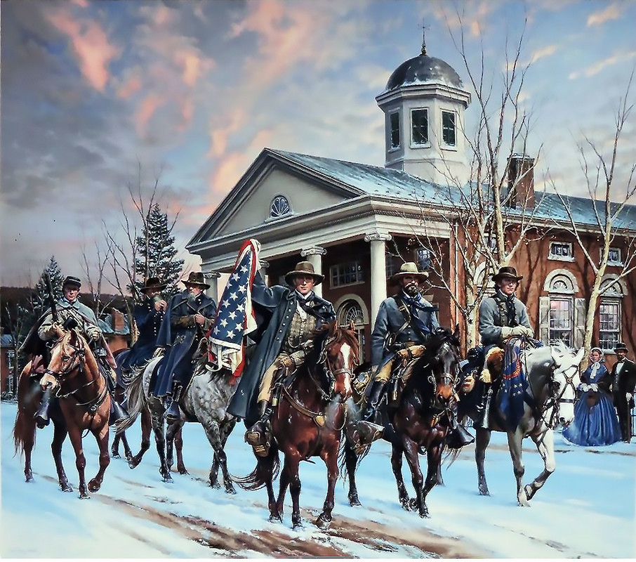 Civil americana The Courthouse Romney Virginia Occidental 21 de febrero ...