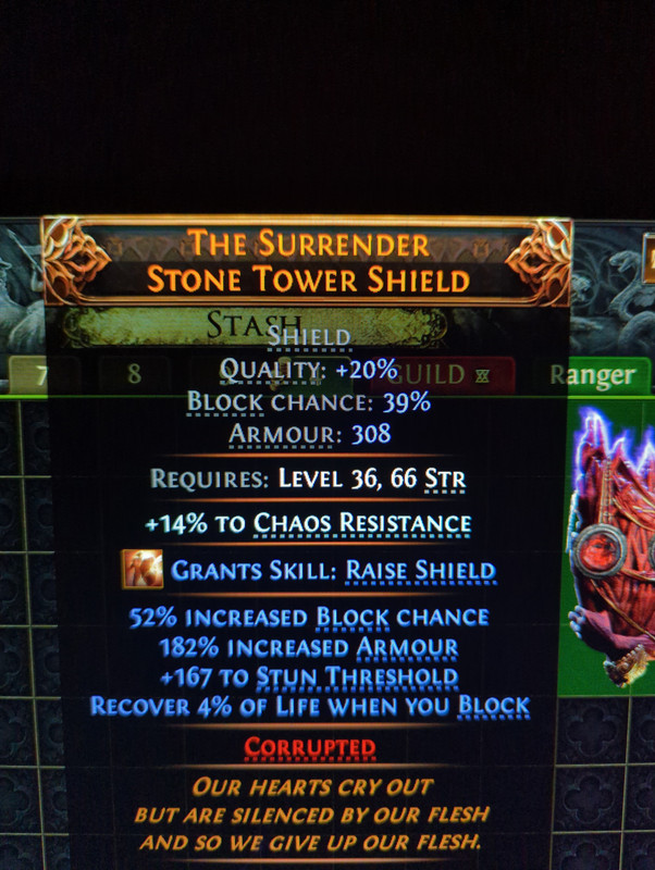 Surrender Tower Shield - Topic - d2jsp