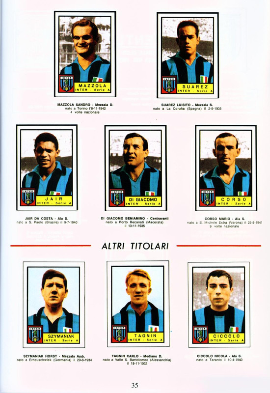Album Calciatori 1963 1964 ( Panini) page 0017 — Postimages