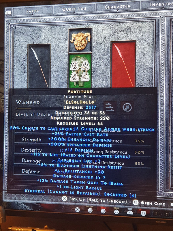 O Eth Forti 30@ 1.25life 2517def - Topic - d2jsp