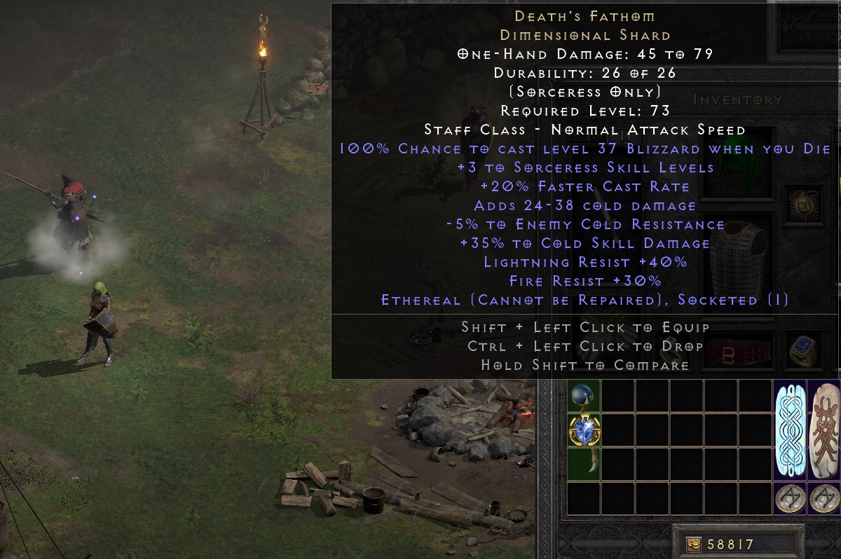 ** Trophy Ethereal Death's Fathom 30 ** - Topic - d2jsp