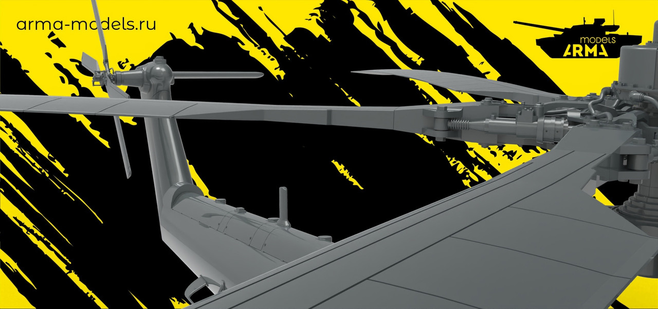 1/48 - Mil Mi-28N "Havoc-B" 3D printed kit by Arma-Models - released ...
