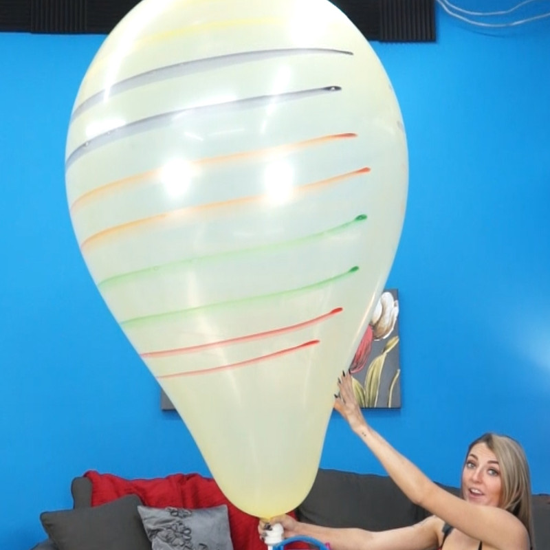 1 South American 36 - 42+ inch **Macaron mix color** big balloon looner ...
