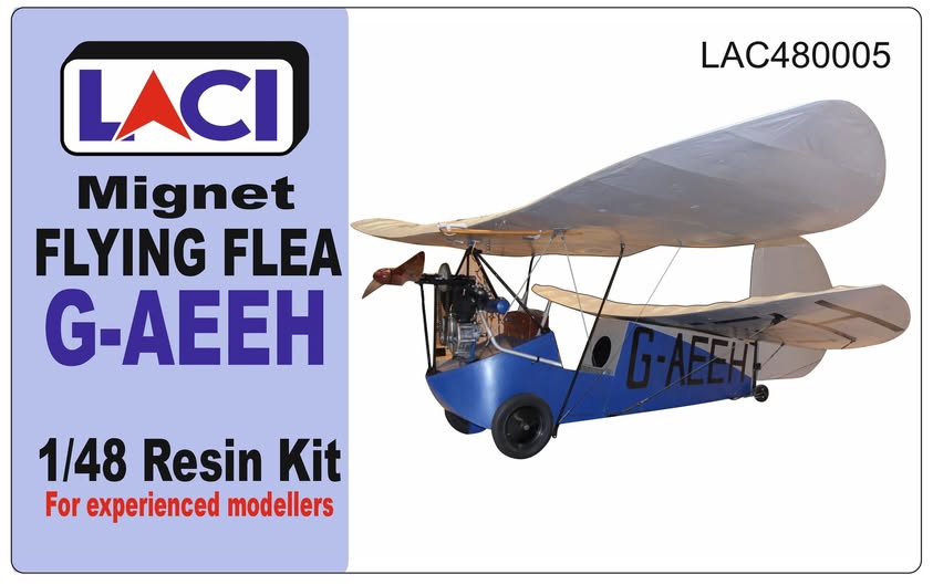 1/48- Mignet Flying Flea/Pou-du-ciel resin kit by LACI ltd - released ...