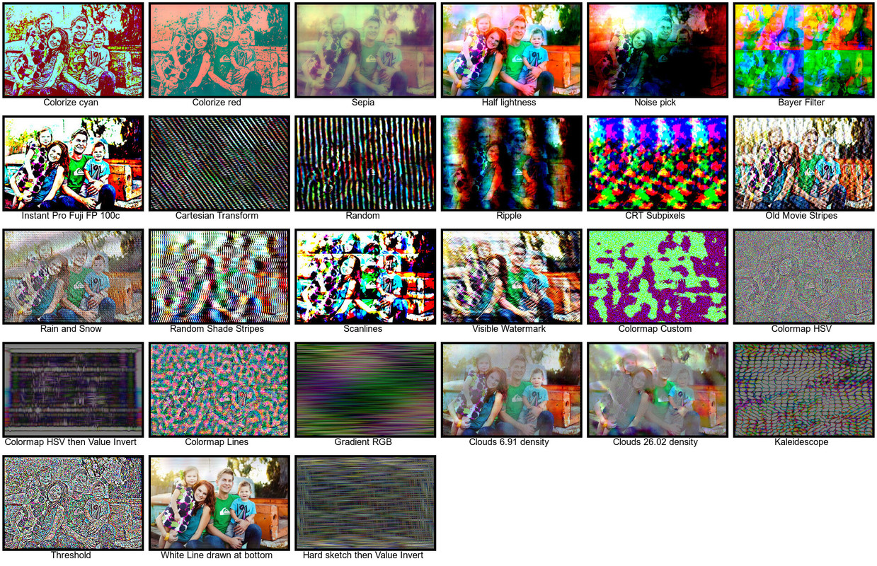 Mangling Images Using FFT : r/GIMP