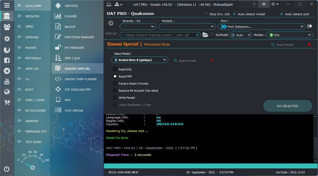 Redmi Note 8 Ginkgo FRP Reset Done MiAssistant Mode UAT PRO - GSM-Forum