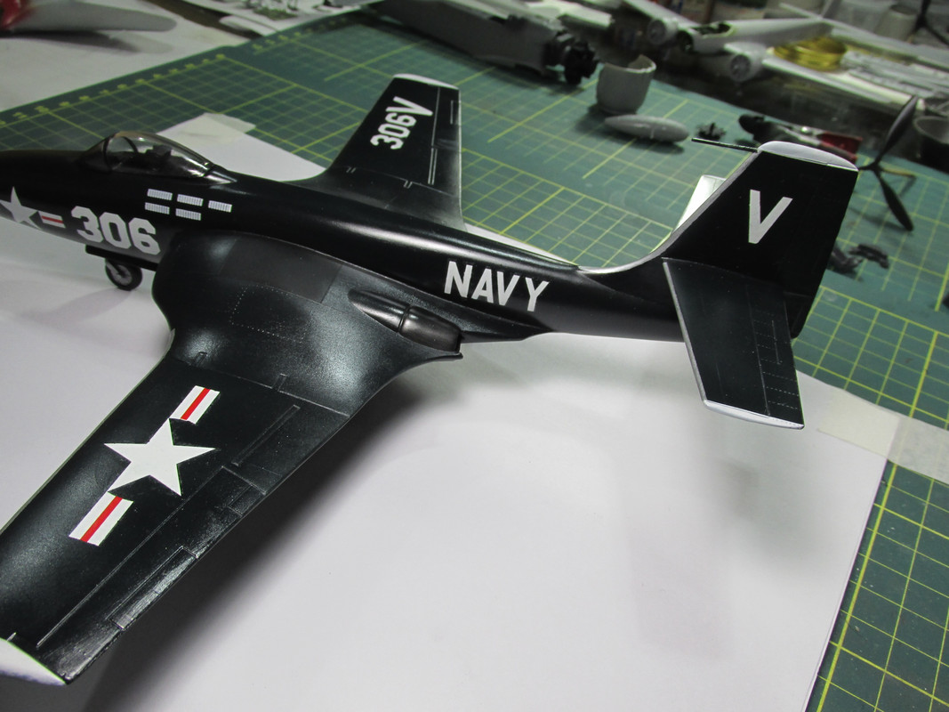 1/48 1956 Testors McDonnell-Douglas F2H-2 Banshee Korean War - Ready ...