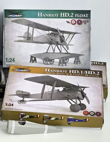 1/24 & 1/16 - Hanriot-Dupont HD-1 & HD-2 resin kits by LukGraph - 1/24 ...