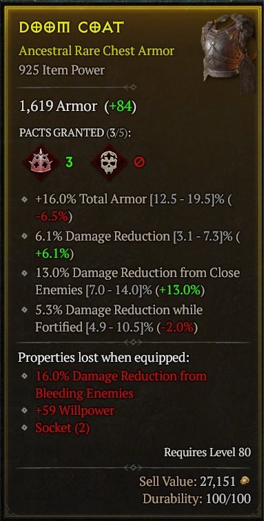 4/4 Dr Armor Baba 925 Il - Topic - d2jsp