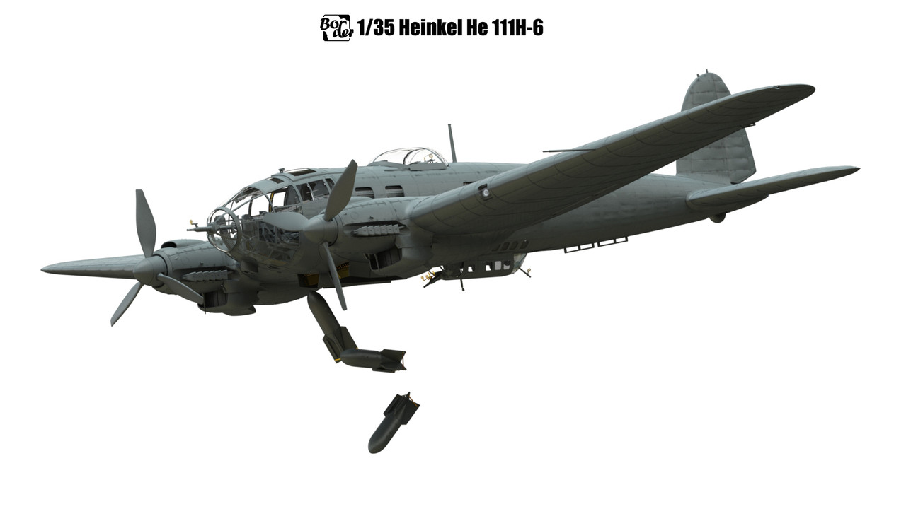 Border models 1/35 He-111 H-6 1/35 scale - The Rumourmonger - Britmodeller.com