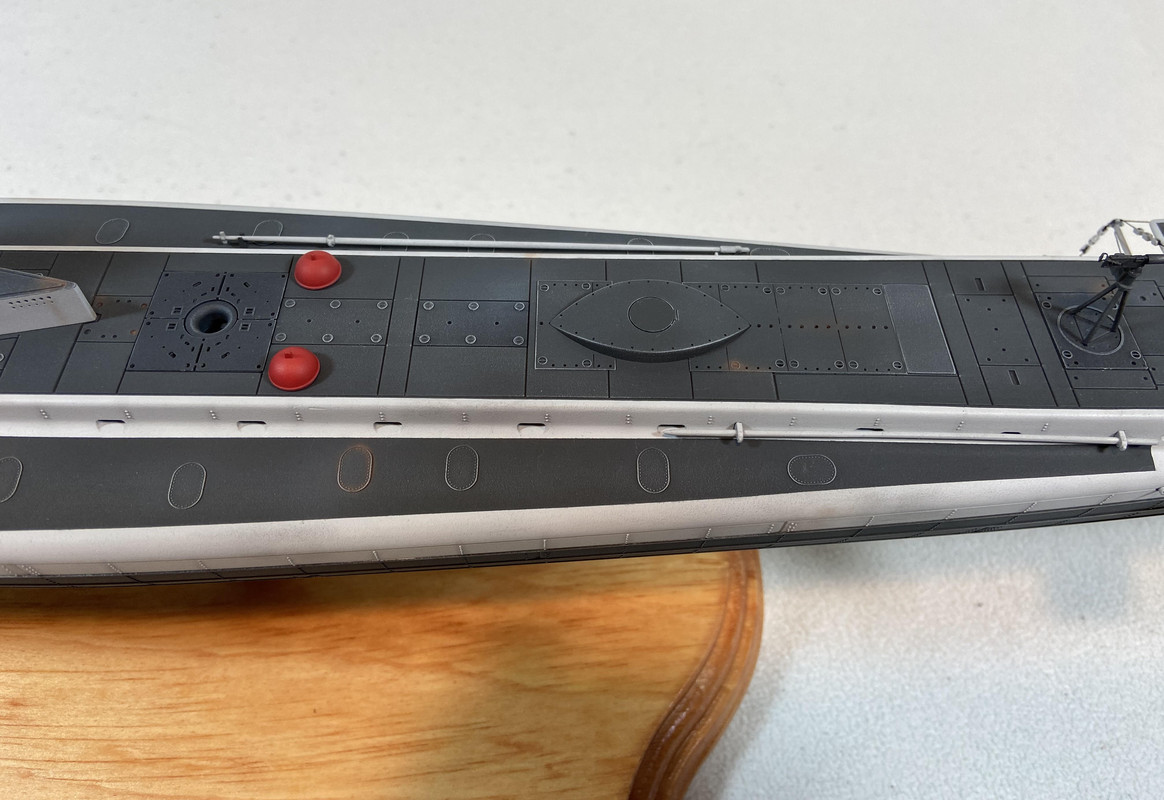 Finished Photos of Das Werks S.M. 1/72 U-9 German WW1 Submarine - Ready ...