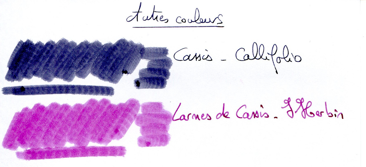 Burgundy Lie vin Inks Nibs 3 PB — Postimages