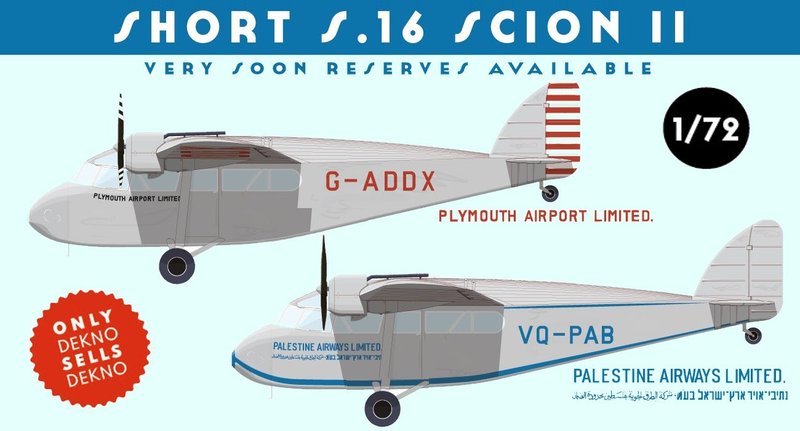 1/72 & 1/48 - Short Scion resin kits by Dekno Models - 1/72 released ...