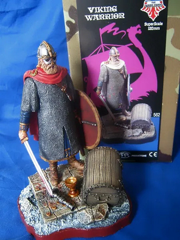 Verlinden 120mm Viking Warrior - Figure Ready for Inspection ...