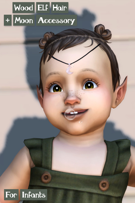 Wood Elf Hair 🍄 - The Sims 4 Create a Sim - CurseForge