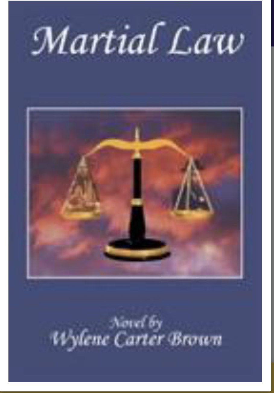 Martial Law book by Wylene Carter Brown — Postimages