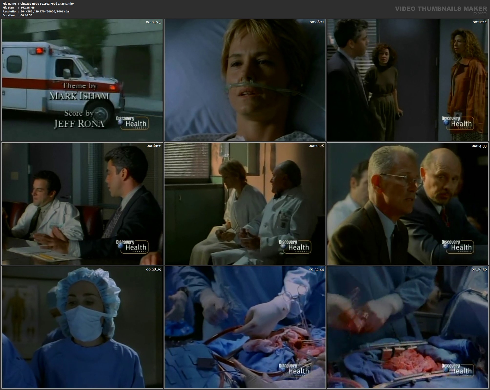 Chicago Hope S01 E03 Food Chains mkv — Postimages